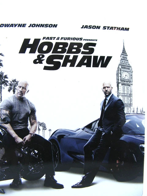 FAST & FURIOUS Presents Hobbs & Shaw 4K Ultra HD Double Disc Steel Case ...