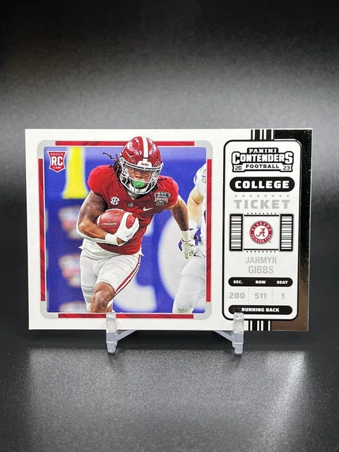 JAHMYR GIBBS 2023 Chronicles Contenders Draft College Ticket RC #8 ...