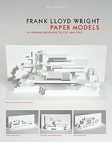 FRANK LLOYD WRIGHT Paper Models: 14 Kirigami Models t... | Livre | état ...