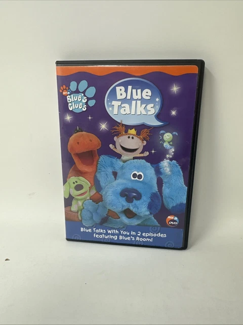 BLUE'S CLUES: BLUE Talks (DVD, 2004) Nickelodeon Nick Jr. Region 1 OOP ...