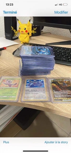 LOT DE 20 cartes Pokémon rares ou brillantes avec 1 ULTRA RARE Ou Ex ...