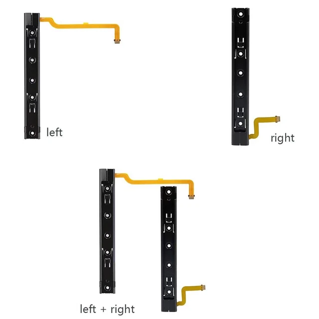 CABLE LEFT/RIGHT RAIL Slider Replacement for Nintendo Switch for NS Joy ...