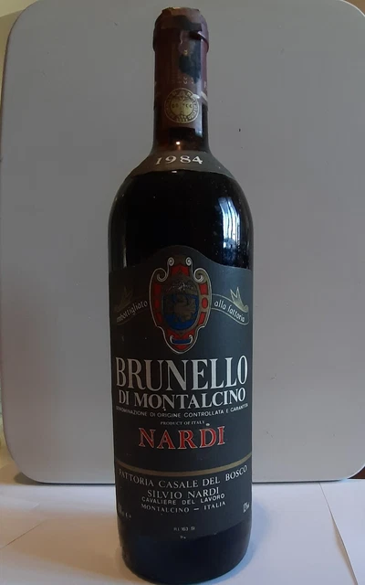 1985 BRUNELLO DI Montalcino Nardi EUR 110,00 - PicClick IT