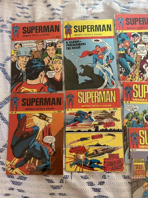 SUPERMAN WILLIAMS PRIMA SERIE COMPLETA 1/11 Più Che Ottimo Stato! EUR ...