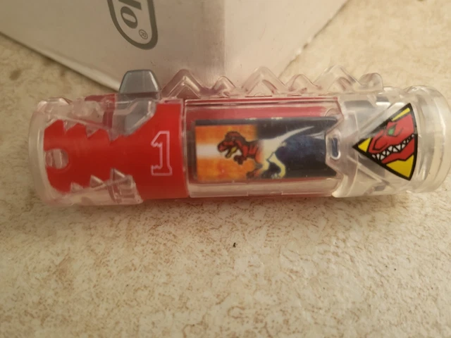 POWER RANGERS DINO Charge Tyrannosaurus Rex T Rex No 1 Red Charger ...