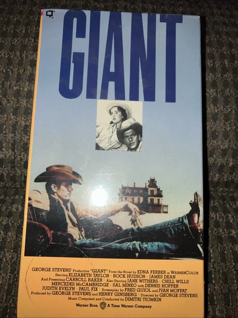 GIANT (VHS, 1956) New, Sealed with Watermarks James Dean classic £10.81 ...
