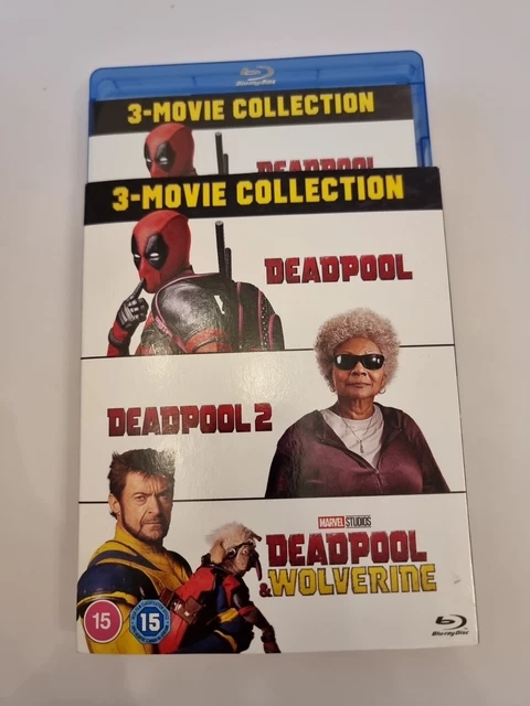 DEADPOOL 3-MOVIE COLLECTION +Deadpool & Wolverine/ Blu-Ray - WITH ...