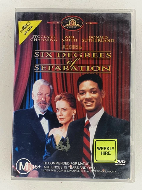 SIX DEGREES OF Separation-Will Smith Ian Donald Sutherland Region 4 DVD ...