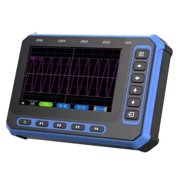 5-CHANNEL OSCILLOSCOPE USB Oscilloscope with 1MHz Bandwidth R6J75009 ...