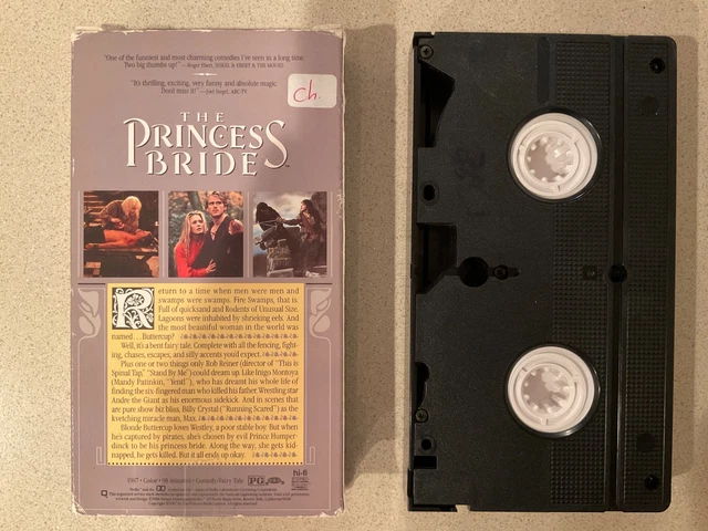 THE PRINCESS BRIDE (VHS, 1988, Nelson) Cary Elwes, Robin Wright £10.76 ...