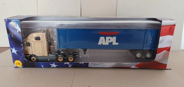 CAMIÓN TRUCK INTERNATIONAL Eagle Cabover Apl (1995) Usa Ixo 1/43 Nuevo ...