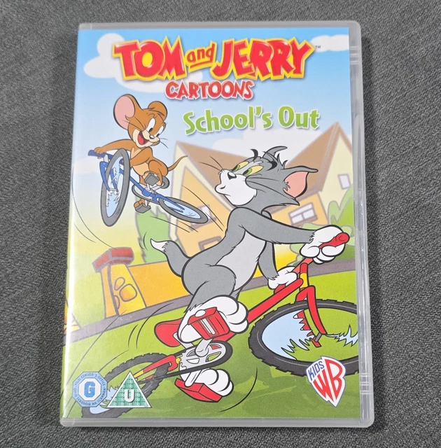 WARNER BROS TOM and Jerry Cartoons: School's Out DVD BBFC U 41 Mins £1. ...