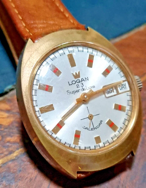 OROLOGIO LOGAN SUPER De Lux Movimento OC. Cal. R7 Cassa Monoblocco ...