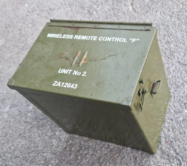 WW2 WIRELESS REMOTE control "F" unit box - used WS19 jeep £45.00 ...