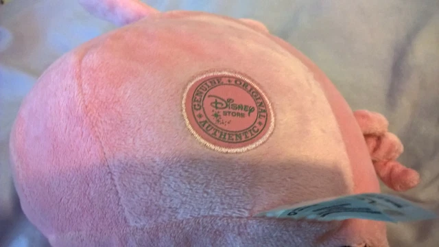 JUNGLE JUNCTION ZOOTER Pink Pig Plush Soft Toy On Wheels 12" By Disney ...