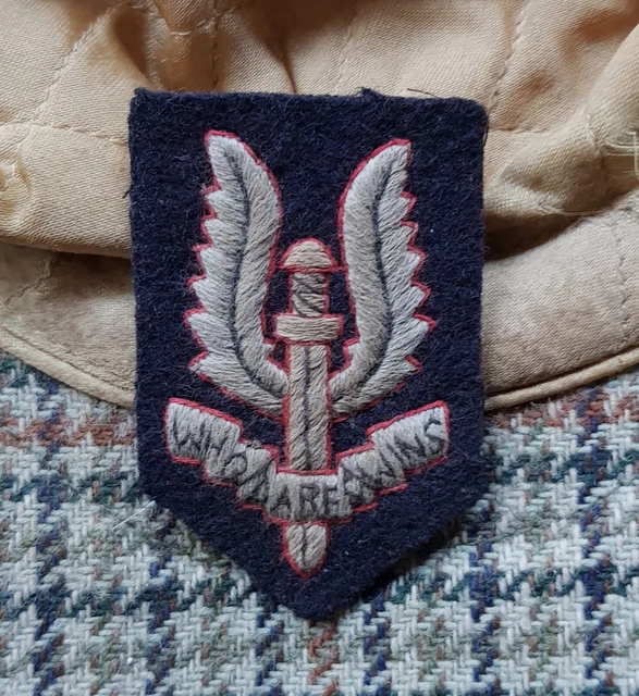 WW2 BRITISH SAS Special Air Service Cloth patch original £87.04 ...