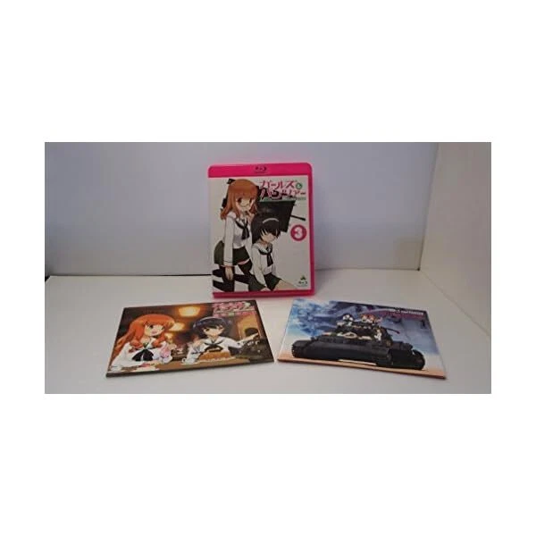 GIRLS UND PANZER Vol. 3 Blu-ray + Booklet Limited Edition NEW from ...