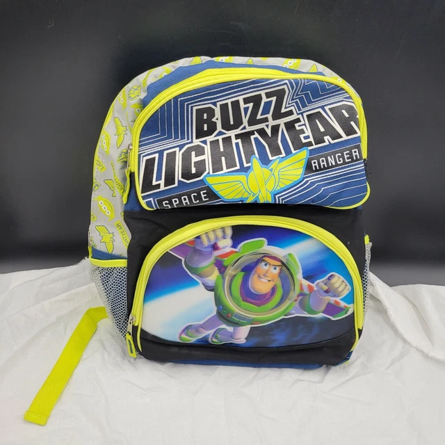 BUZZ LIGHTYEAR BACKPACK With Lunch Bag Toy Story Ranger Matching School ...