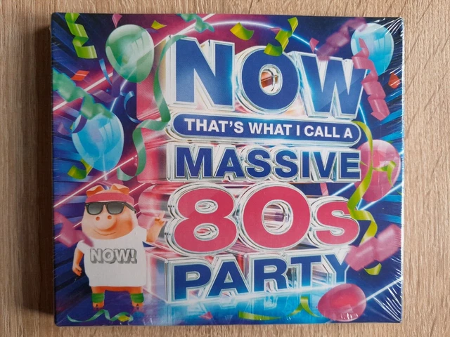 NOW THATS WHAT I CALL A MASSIVE 80s PARTY - inc SOFT CELL, JAM - 4 CD -BRAND NEW £2.49 - PicClick UK