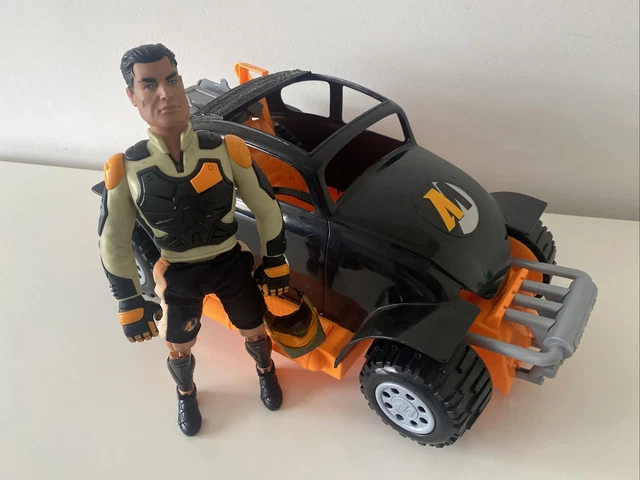 ACTION MAN CYCLIST Off Roader Buggy Car With Toy Figure £29.99 ...