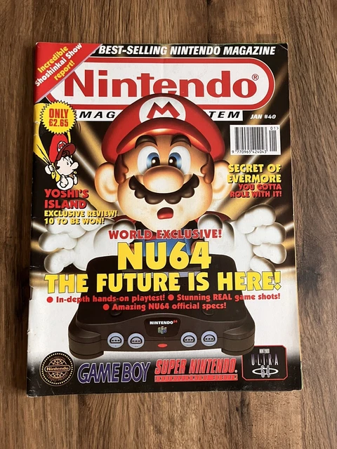 NINTENDO MAGAZINE SYSTEM - Issue # 40 / Nintendo 64 Issue £5.00 ...