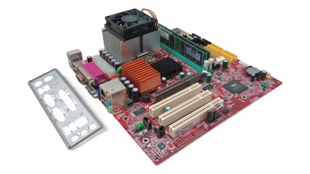 MSI KM2M COMBO MS-6738 Socket A 462 Motherboard + AMD Duron @ 1.8GHz ...