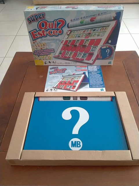 JEU DE SOCIETE Super qui est ce électronique LIVRAISON OFFERTE ...