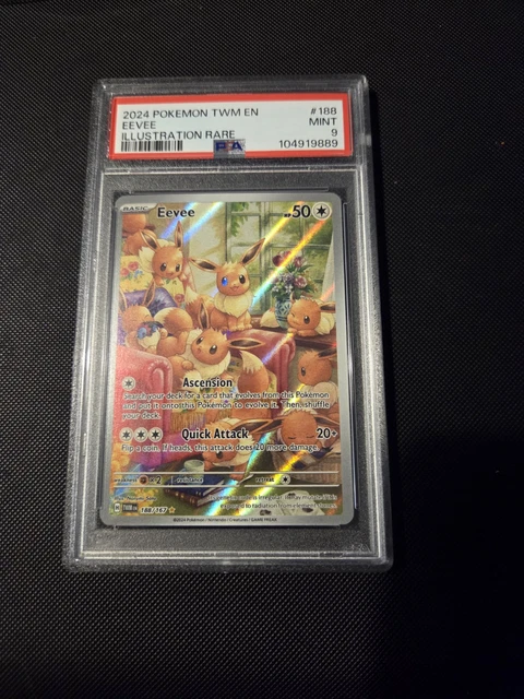 POKEMON CARD - Eevee Illustration Rare Twilight Masquerade 188/167 ...