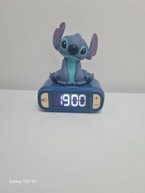 STITCH LEXIBOOK DIGITAL Alarm Clock - Cute Disney Character Design ...