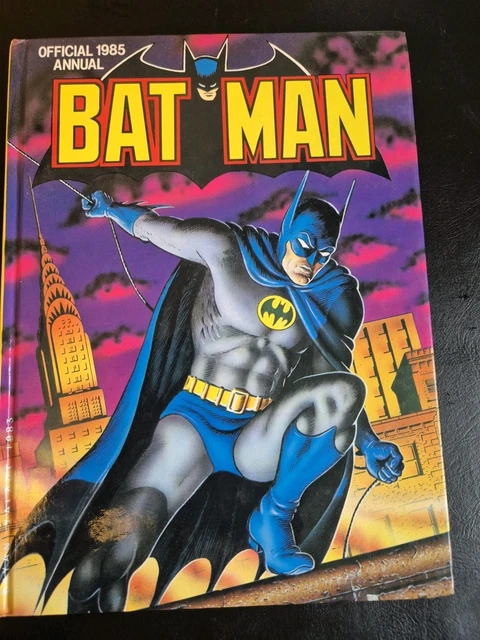 BATMAN OFFICIAL 1985 Annual Published By London Editions £12.50 ...