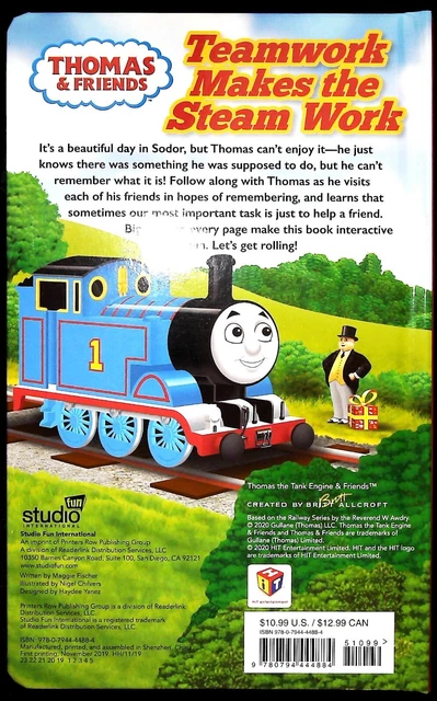 THOMAS AND FRIENDS Teamwork Makes the Steam Work (Deluxe Guess Who ...
