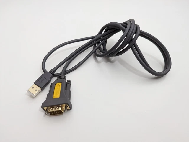 UGREEN USB SERIAL Cable USB to RS232 DB9 9 pin Converter Cable 2M ...
