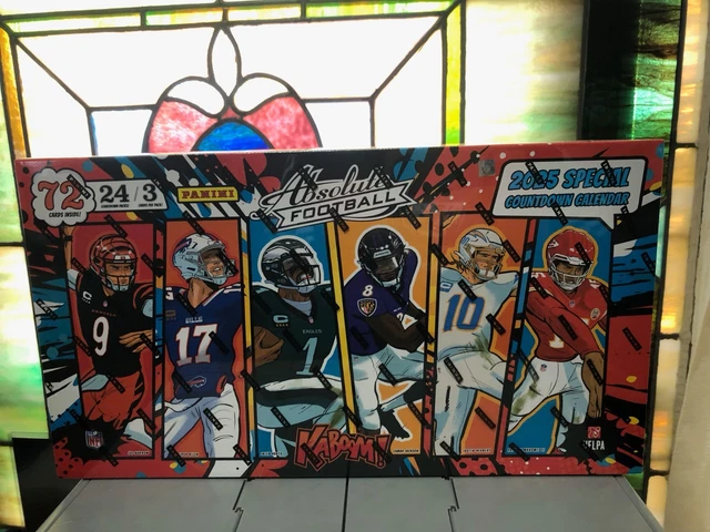 2025 PANINI ABSOLUTE Football KABOOM! Advent Calendar Box In Hand Ships Next Day $98.37 ...