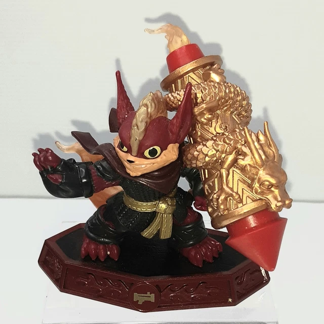 SKYLANDERS IMAGINATORS FLARE Wolf Master Sensei Figure Rare Flame Gold ...