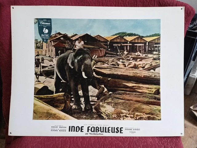 ANCIENNE PHOTO &EN Technicolor" Affiche De Cinéma Pathé "Inde Fabuleuse" (2) EUR 14,95 - PicClick FR