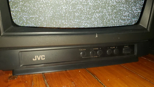 JVC C-1312 13& CRT TV Great Retro Gaming 1992 Grey $70.00 - PicClick CA