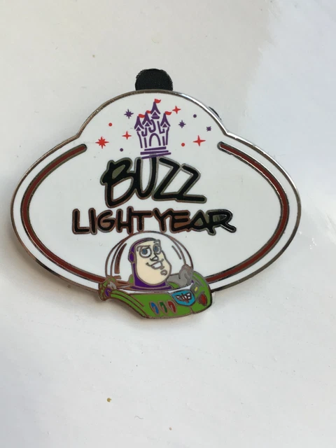 DISNEY NAME TAG Toy Story Buzz Lightyear Mystery Pin £3.25 - PicClick UK