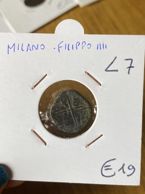 ANTIQUE COIN MILANO Felipe Iiii L7 £21.30 - PicClick UK