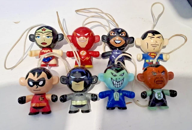 8 MARVEL DC Avengers Kinder Surprise Egg Twistheads Figure Toys Job Lot ...