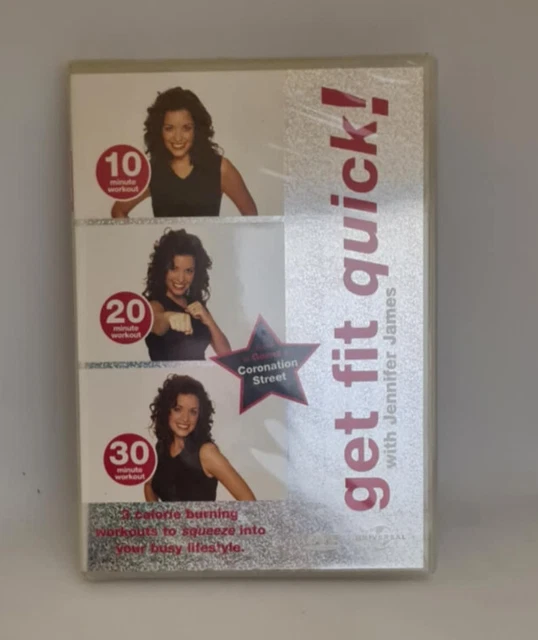 GET FIT QUICK with Jennifer James VHS - Coronation Street Geena Gregory ...
