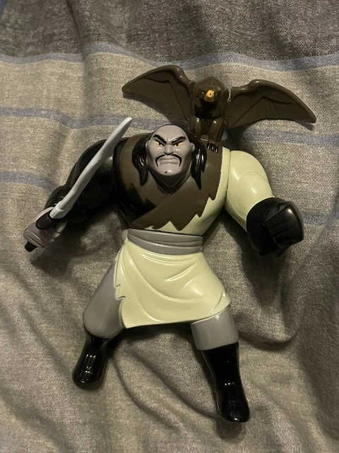 VINTAGE MCDONALDS HAPPY Meal Toy Shan Yu Mulan 1998 Disney Figure Rare ...