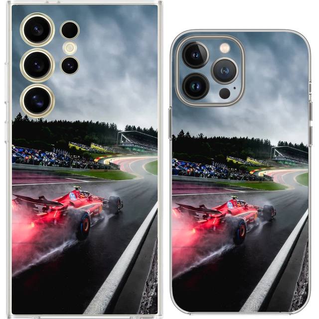 RACE TRACK SPEED Demon Super Drag Car Case Cover Silicone / Shockproof ...