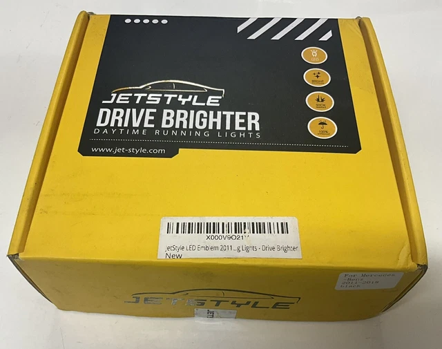 JETSTYLE DRIVE BRIGHTER LED emblem for Mercedes benz 2011-2018 £69.99 - PicClick UK