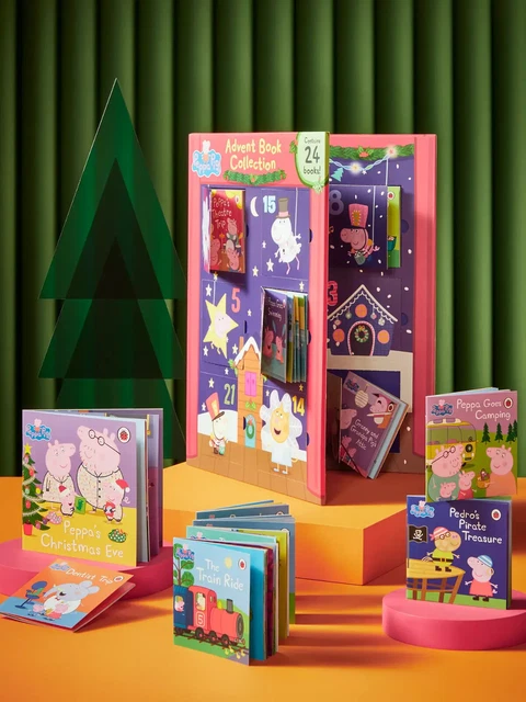 PEPPA PIG ADVENT Book Collection Calendar BN 24 Story books Christmas ...