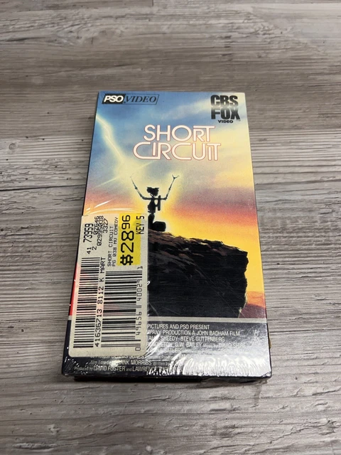 SHORT CIRCUIT VHS Factory Sealed (photos) CBS Fox Video Cassette Tape ...