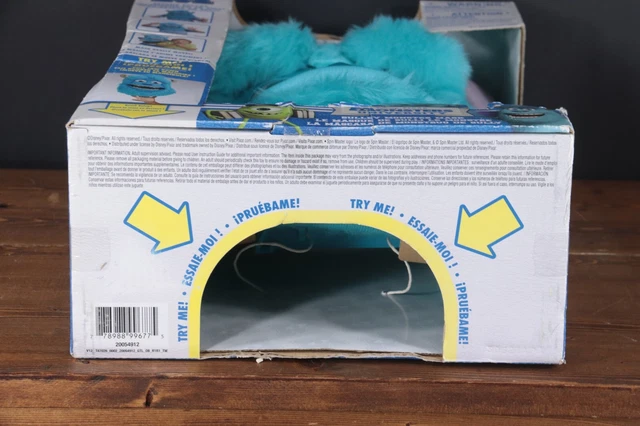 DISNEY PIXAR MONSTER UNIVERSITY: SULLY Monster COSTUME Mask, NEW in Box ...