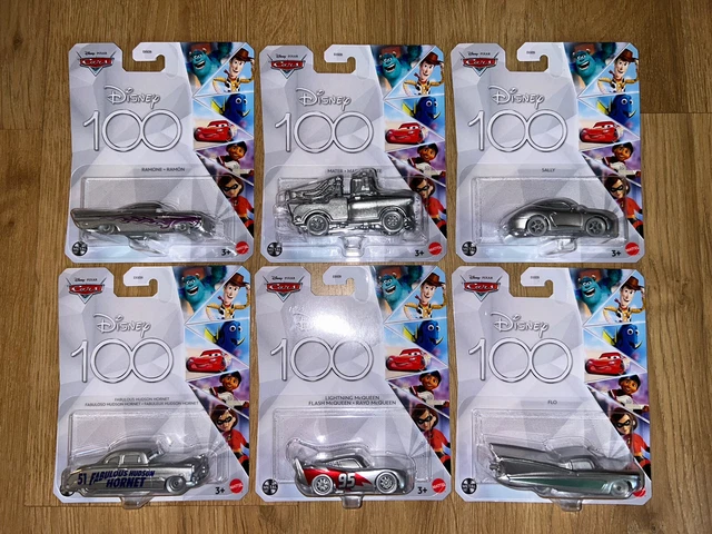 DISNEY PIXAR CARS - Disney 100 year x 6 Mater,Sally,Flo,Ramone, Hudson ...