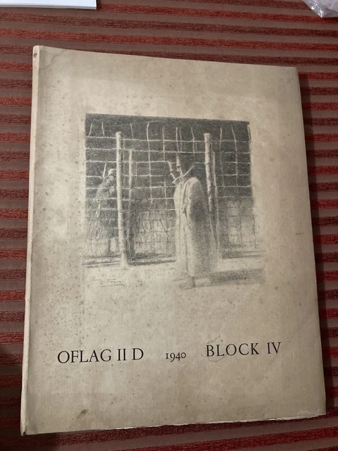 PRISONNIERS DE GUERRE Oflag Ii D Block Iv Guerre 1939-45 Lithographies ...