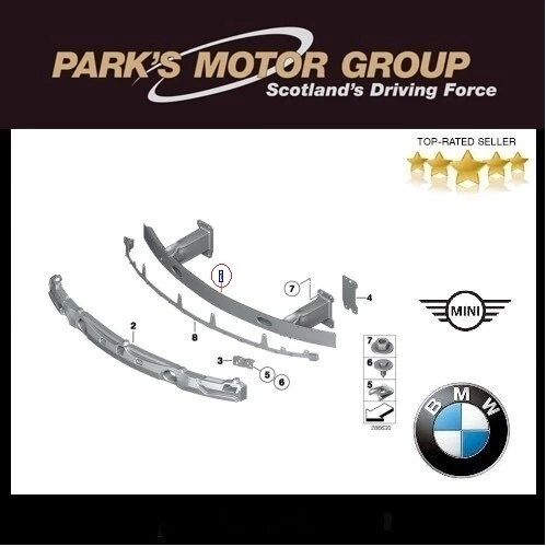 BMW GENUINE FRONT Crash, Bumper Carrier Bar. Z4 E89. 51117192154 £299. ...