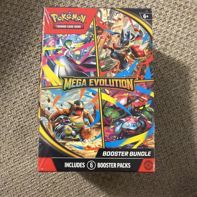 POKÉMON TCG: MEGA Evolution Booster Bundle (6 Packs) £42.28 - PicClick UK